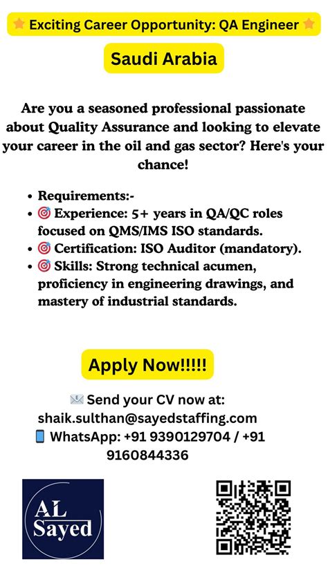 Qaengineer Qualityassurance Oilandgasjobs Isoauditor… Shaik Sulthan