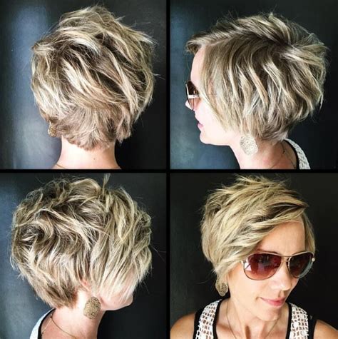 Frech Frisuren Bob Kurz Stufig Hinten Der Look Der Sie Verzaubert