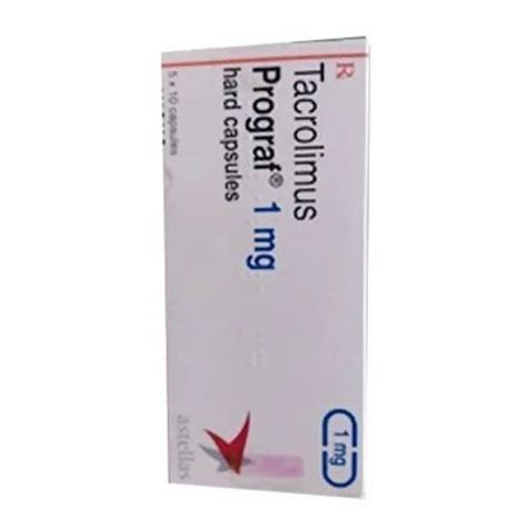 Prograf 1 Mg Capsules At 450 Stripe Tacrolimus Capsule In Nagpur
