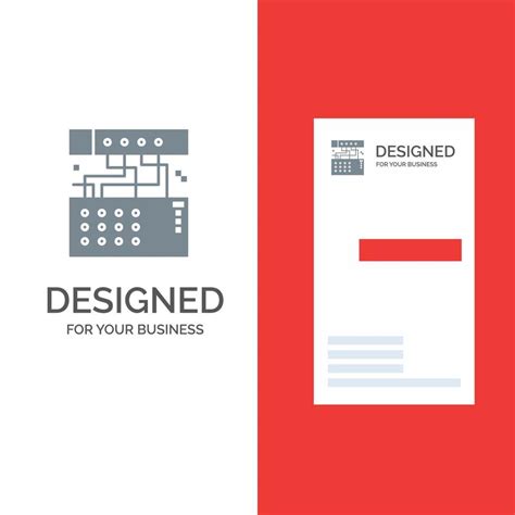 Analog Connection Device Module Sound Grey Logo Design And Business