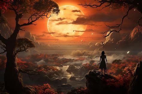 Premium Photo Natures Aura The Beauty Of Nature And Atmosphere AR 32