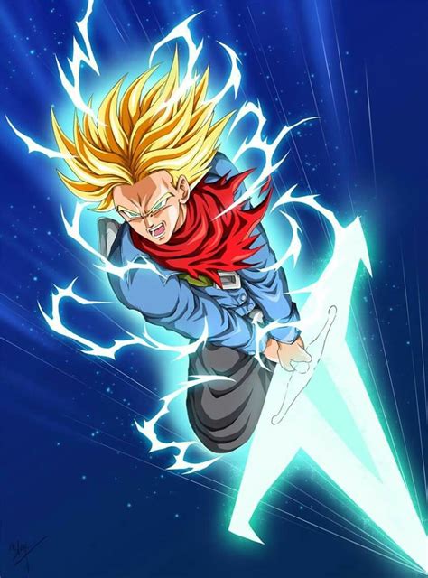 Future Trunks Super Saiyan With Sword