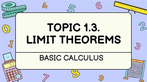 Solution Limit Theorems With Examples Studypool