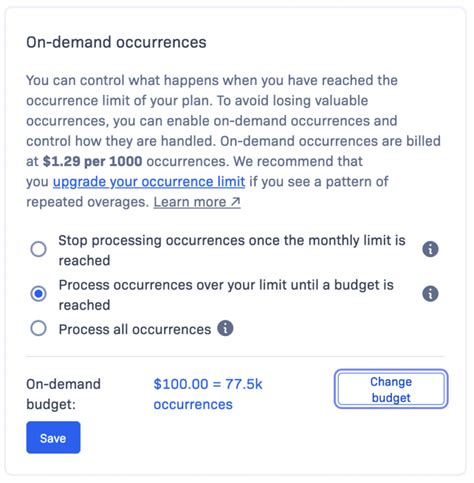 Introducing Overage Budgets Rollbar