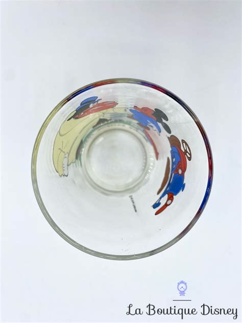 Verre Mickey Garagiste 1930 Pat Walt Disney Productions VMC Reims