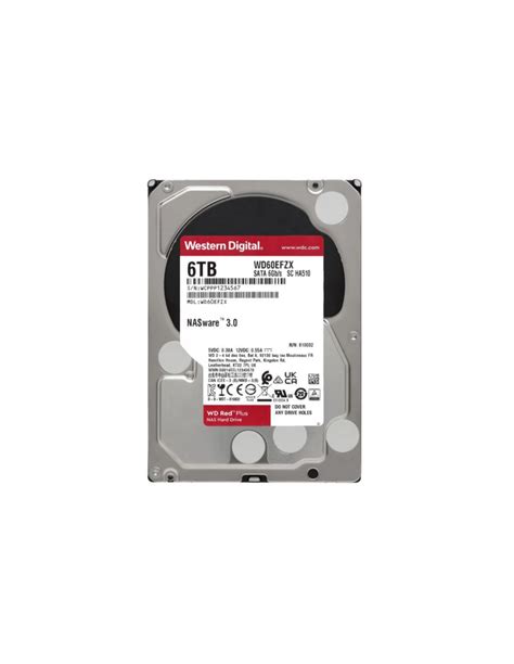 HDD SATA 6TB 6GB/S 128MB/RED WD60EFZX WDC - www.roua.ro