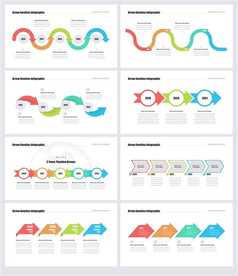 Timeline Arrows Templates PowerPoint Timeline Infographic Templates Powerpoint Templates