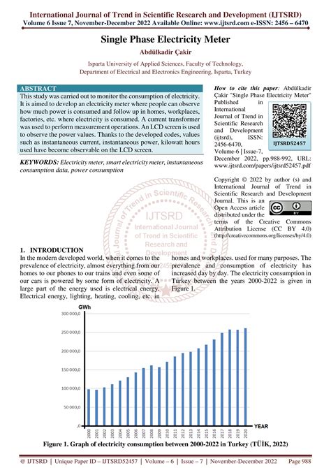 Single Phase Electricity Meter PDF