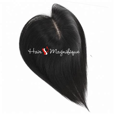 Realistic Scalp Hair Topper No Bangs Hairmagnifique