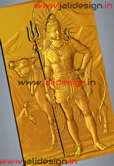 Shiva 3d Cnc Design Jali Design