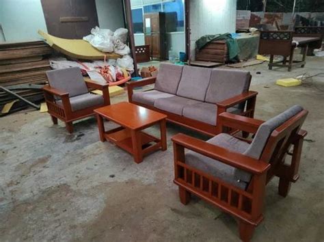 6 Seater Teak Wooden Sofa At 25000 Set In Tiruvallur ID 2852149332888