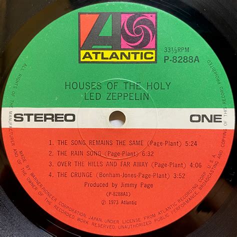 Houses Of The Holy - Led Zeppelin | VINYL7 RECORDS