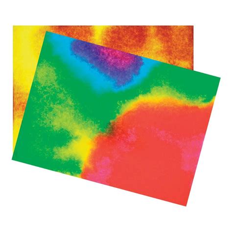 Color Diffusing Paper