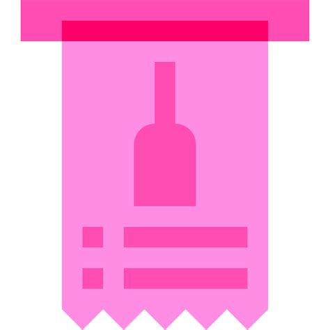 Receipt Basic Sheer Flat Icon