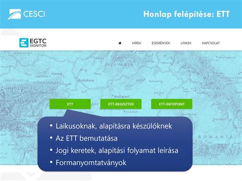 Budapest ETT Műhely ETT monitor Bemutató ppt letölteni