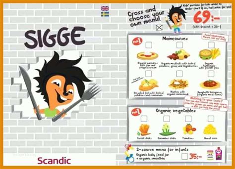 Original Kinderspeisekarte Vorlage Sie Jetzt Versuchen Müssen Muster