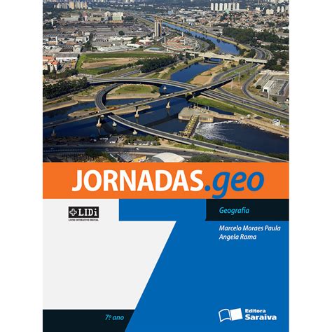Livro Geografia Coleção Jornadas geo 7º Ano 6ª Série em Promoção