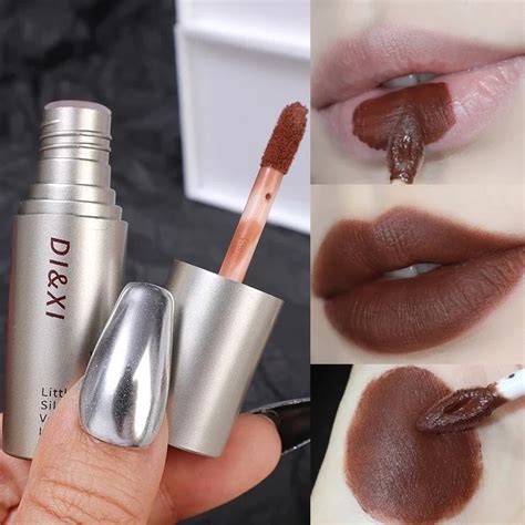 Waterproof Matte Velvet Lip Gloss Lasting Non Sticky Cup Liquid
