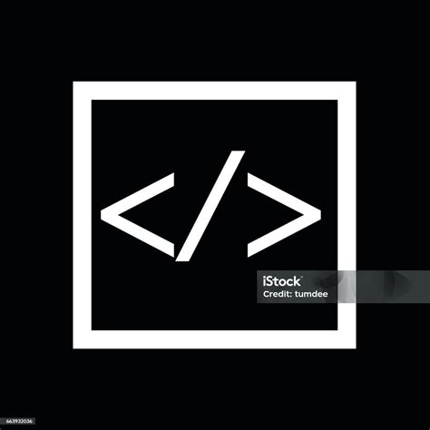 언어 Html 아이콘 Progrmming 코드 아이콘 일러스트 레이 션 디자인 Java 프로그래밍 언어에 대한 스톡 벡터 아트