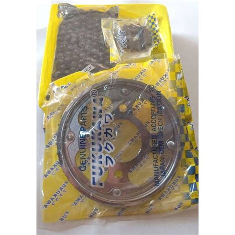 Promo Fukukawa Gear Set Paket Gir Rantai For Honda Mega Pro New Mega