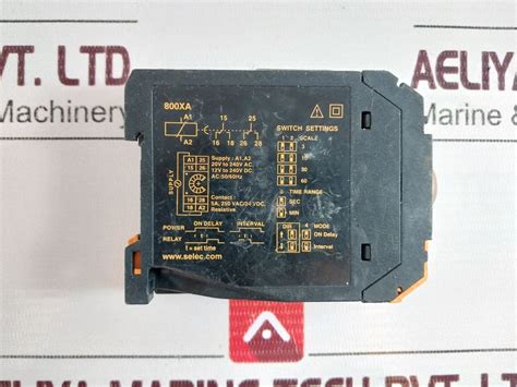 Selec 800xa Din Rail Timer Aeliya Marine