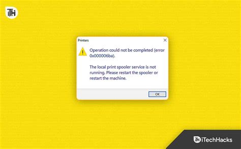 5 Ways To Fix Error 0x000006ba Windows Code Issue Quickly Easily