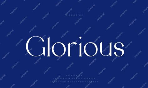 우아한 알파벳 문자 글꼴 및 숫자 클래식 레터링 최소한의 패션 디자인 타이포그래피 모드 프리미엄 벡터