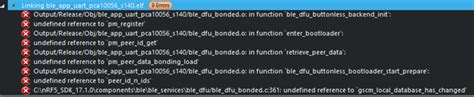 Buttonless DFU With Bonds Nordic Q A Nordic DevZone Nordic DevZone