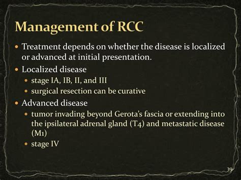 Ppt Understanding Renal Cell Carcinoma Rcc General Approach