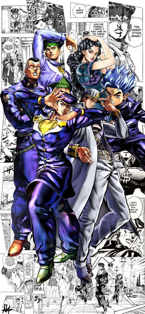 Download Jojos Bizarre Adventure Diamond Is Unbreakable Wallpaper