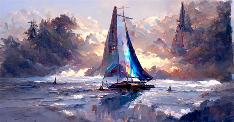 背景 海之帆 嘉泽呀のイラスト Pixiv