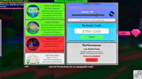 Roblox Mineral War Tycoon Codes