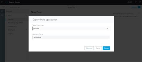 Process For Creating Applications In MuleSoft Anypoint Design Center