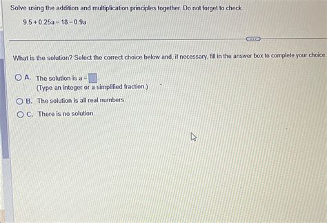 Solved Solve Using The Addition And Multiplication Chegg