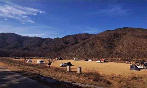 금산 차박 노지 캠핑 적벽강 오토캠핑장