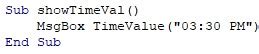 Vba Timevalue Function In Excel Syntax Examples How To Use