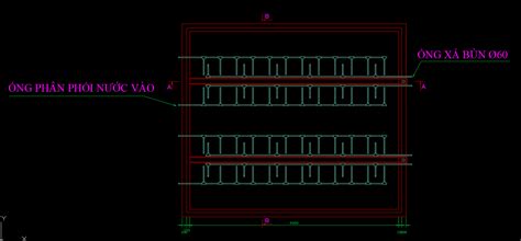 File autocad thiết kế hệ thống bể UASB xử lý nước thải công ty