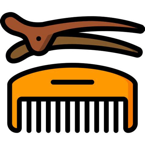 Comb Basic Miscellany Lineal Color Icon