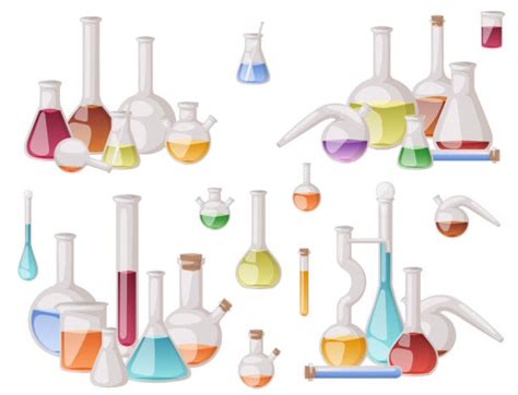 Royalty Free Laboratory Glassware Clip Art Vector Images