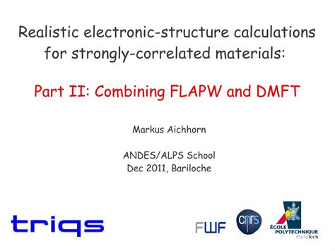 The Dmft Loop