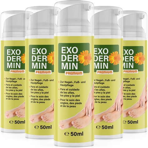 Exodermin Crema Premium Contenido De 50 Mlcrema De Pies Para El
