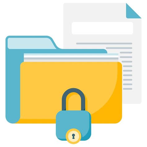 Restricted Access Data Protection And Security 55873476 Vector Art At