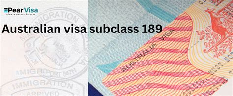 What Do You Understand About Australian Visa Subclass 189 By Gautam