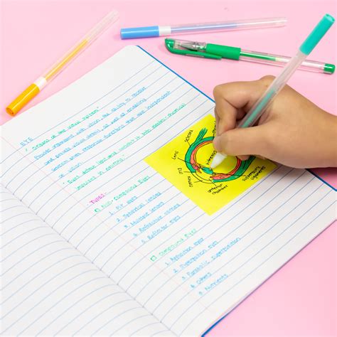 Wr 100 Ct Assorted Color Marble Composition Book Crown Office Supplies