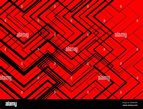 Geometric Structure Network Chaotic Jumble Of Straight Angular