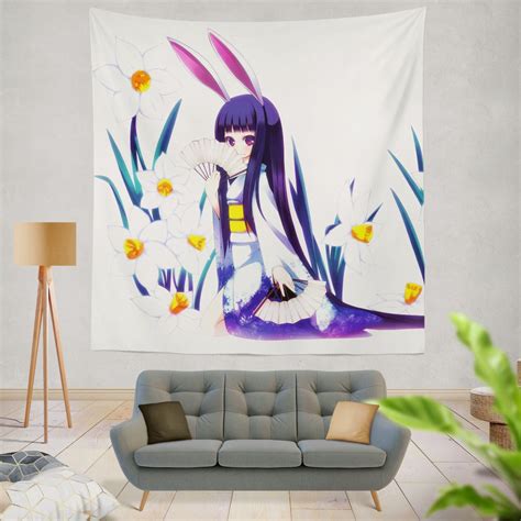 Anime Girl Violet Wall Hanging Tapestry Ebeddingsets