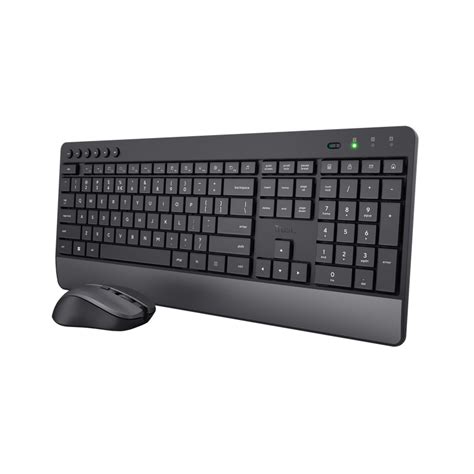 Trust Trezo Keyboard Mouse Included Universal Rf Wireless Qwerty Uk