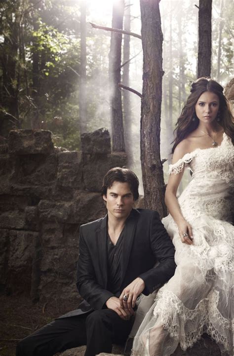 Ian And Nina Photoshoot Ian Somerhalder And Nina Dobrev Photo