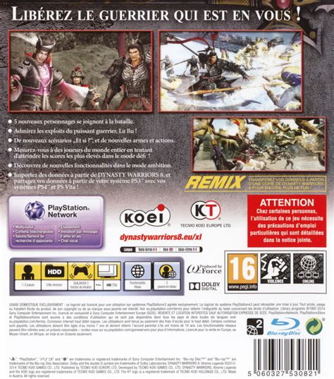 Dynasty Warriors 8 Xtreme Legends Box Shot For Playstation 3 Gamefaqs