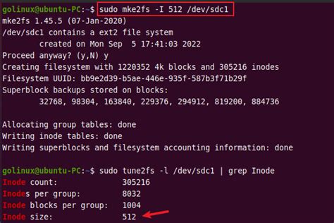 Mke Fs Command Examples In Linux Cheat Sheet Golinuxcloud